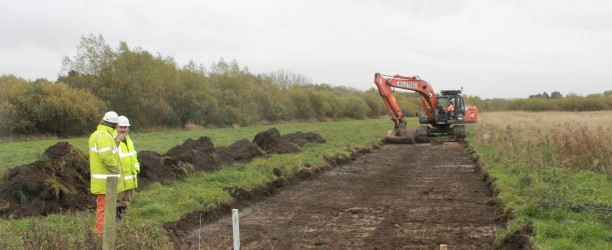 6.11.13c Top soil stripping 4 new ditch - Bedford River Valley Park ...